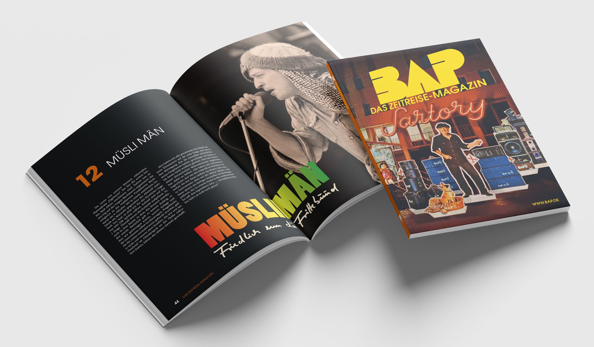 Das Zeitreise-Magazin – Niedeckens BAP Official